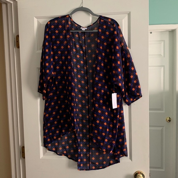 LuLaRoe | Jackets & Coats | Chiffon Lindsay Cover Up Nwt | Poshmark